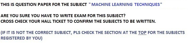 Practise Quiz for MLT from Question Paper : 2022 July: IIT M DIPLOMA ...
