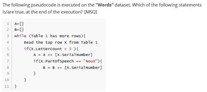 QuizPractice | IITM BS Degree Question Papers