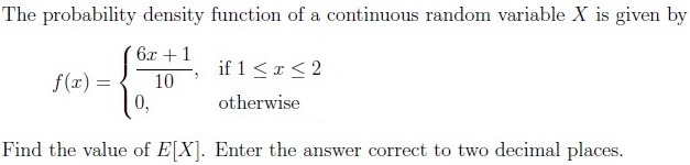 Practise Quiz for Statistics2 from Question Paper : 2023 Apr2: IIT M ...