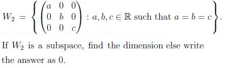 Practise Quiz for Maths2 from Question Paper : 2024 Feb25: IIT M AN2 ...